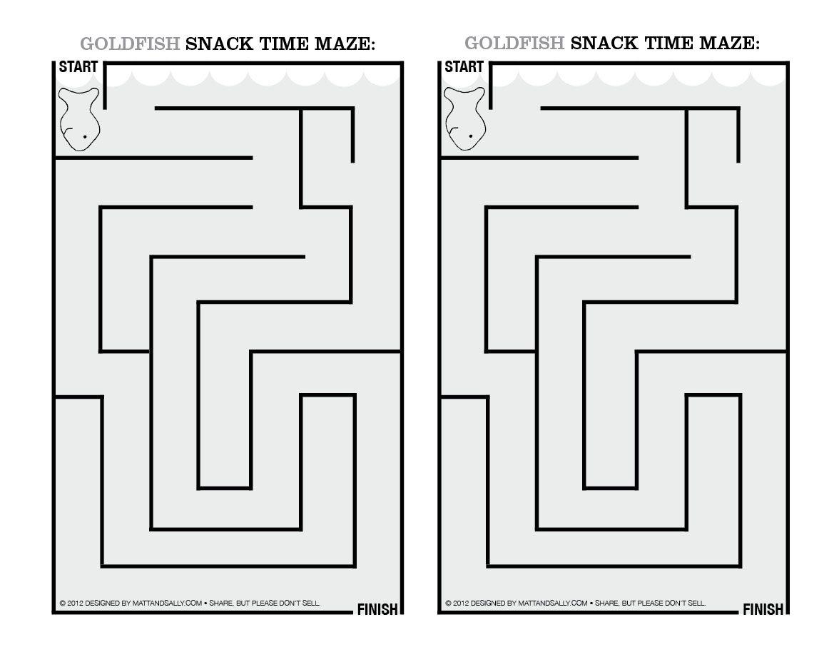 Kids Pizza Maze